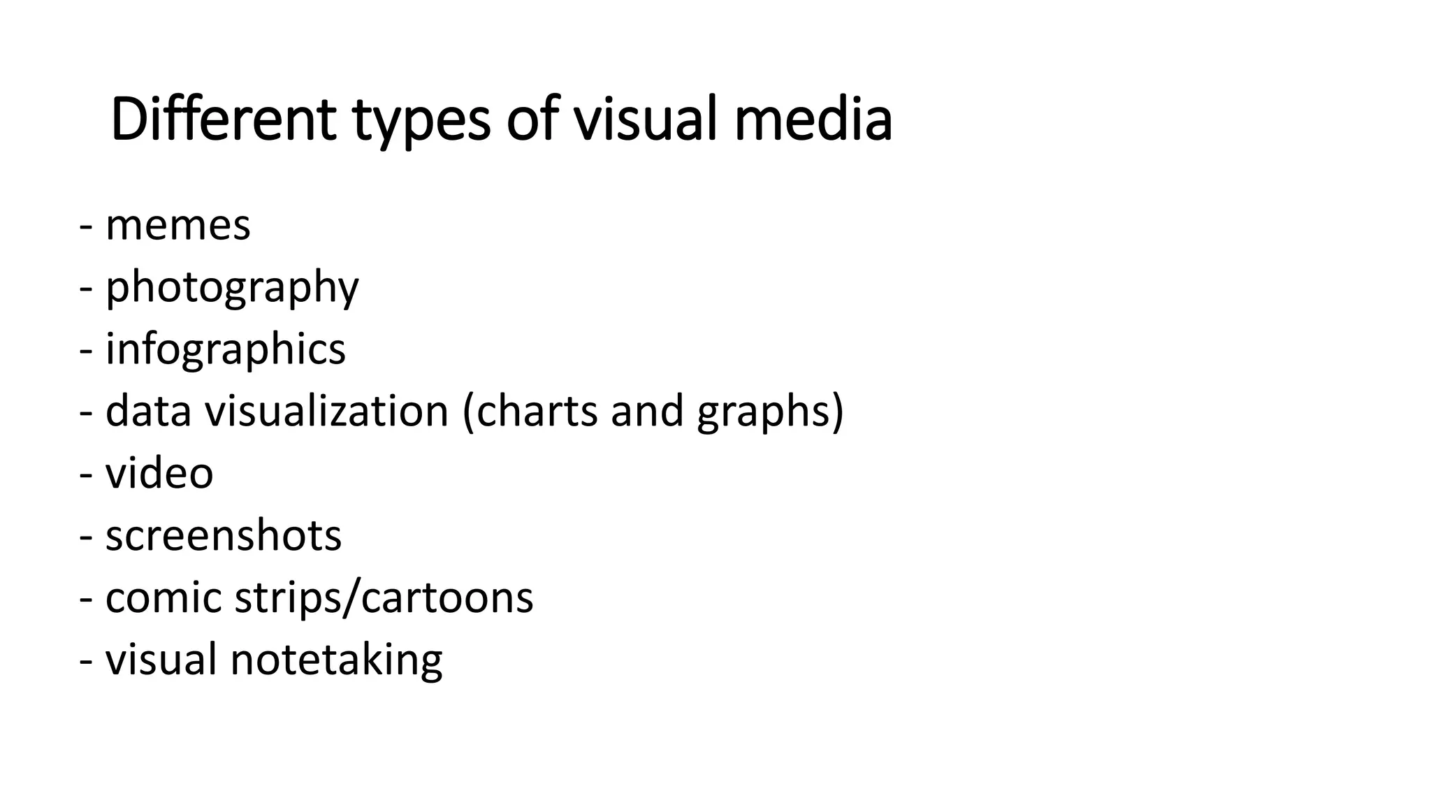 Dimensions of Media and Information - Visual.pptx