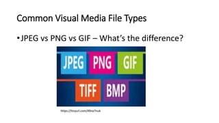 Dimensions of Media and Information - Visual.pptx