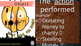 Dimensions of Moral Acts .pptxccxzxdssa | PPTX