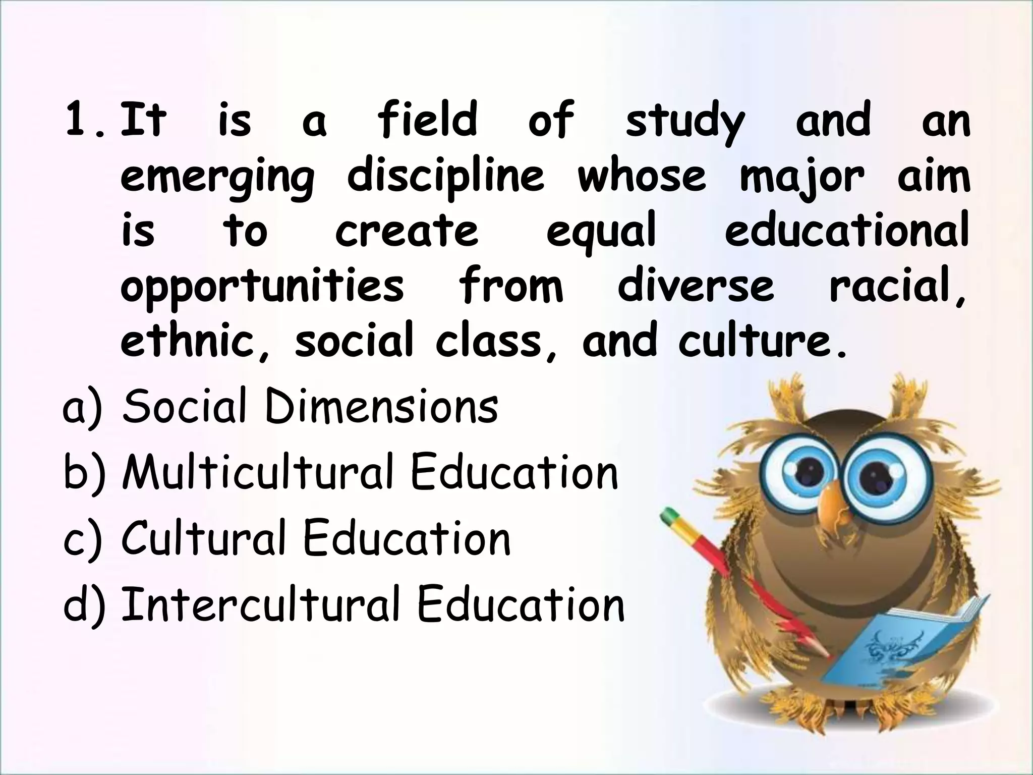 Dimensions of Multicultural Education.pptx