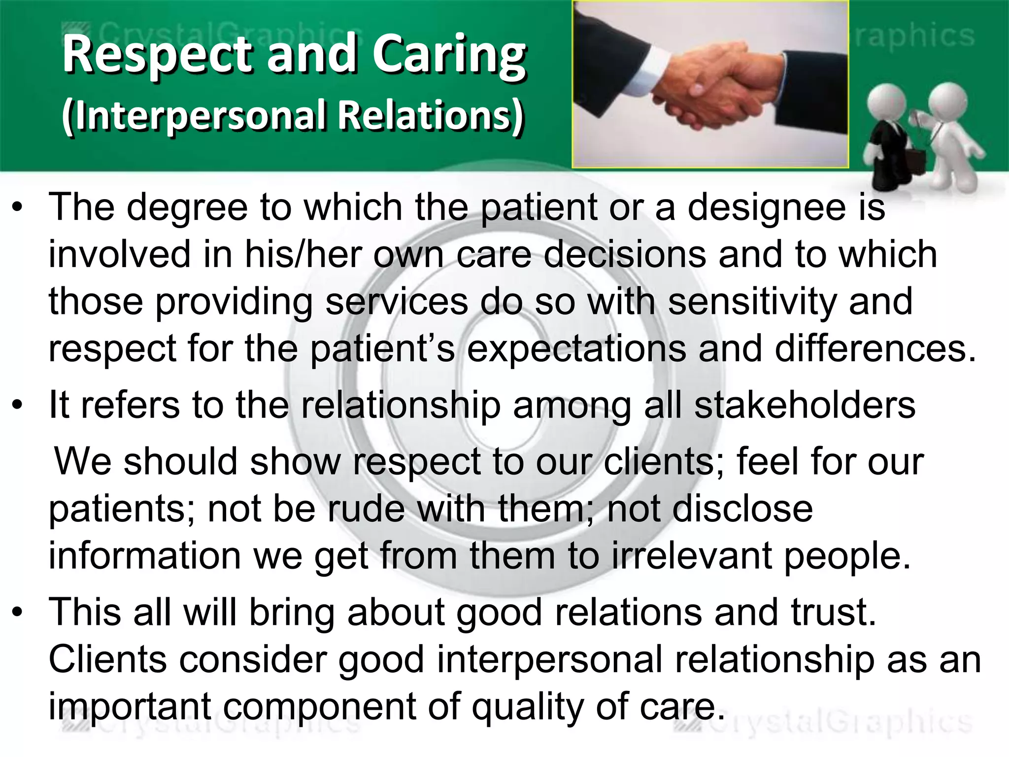 Dimensions of Quality in Healthcare | PPTX