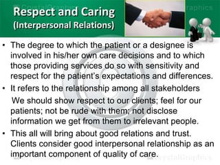 Dimensions of Quality in Healthcare | PPTX