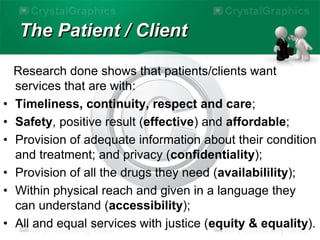 Dimensions of Quality in Healthcare | PPTX