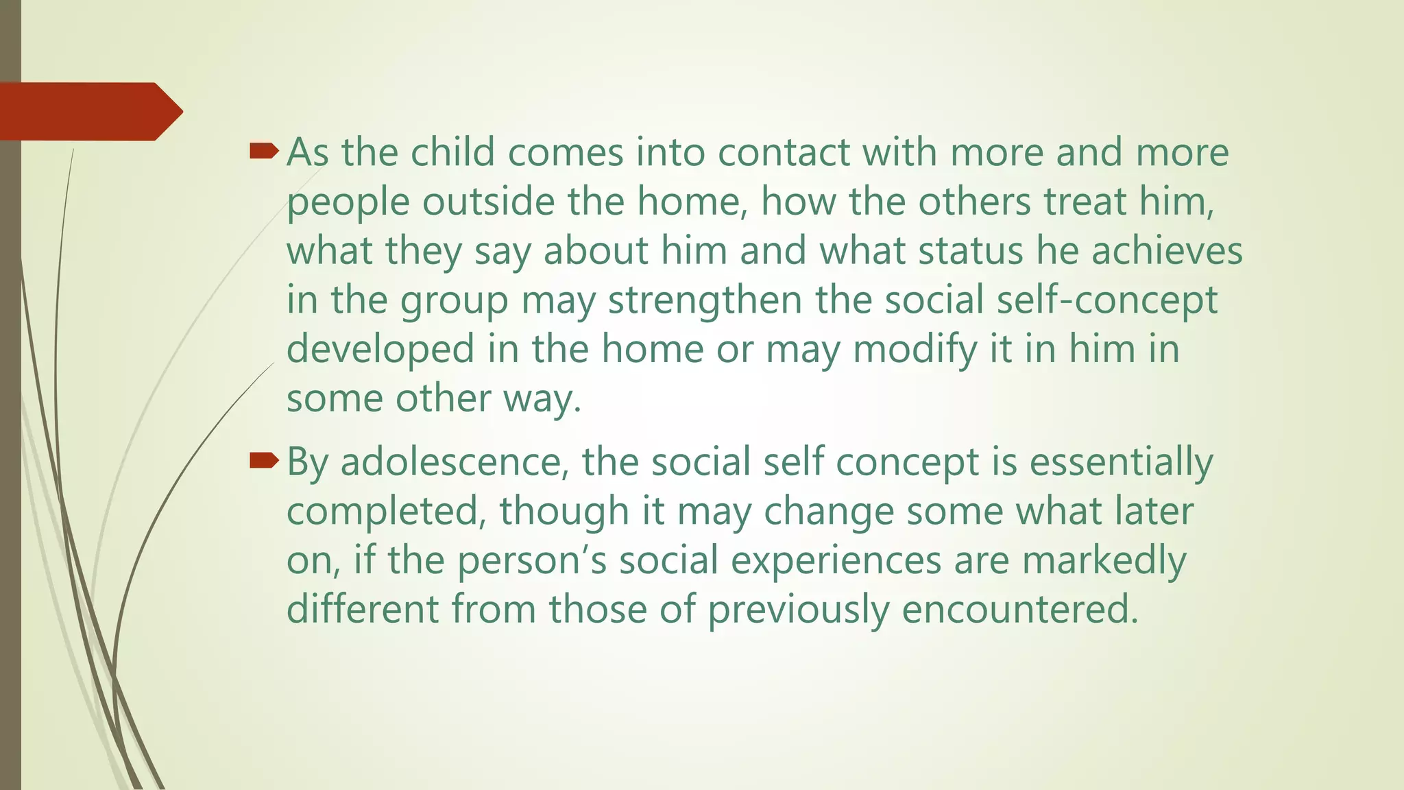 Dimensions of self concept | PPTX