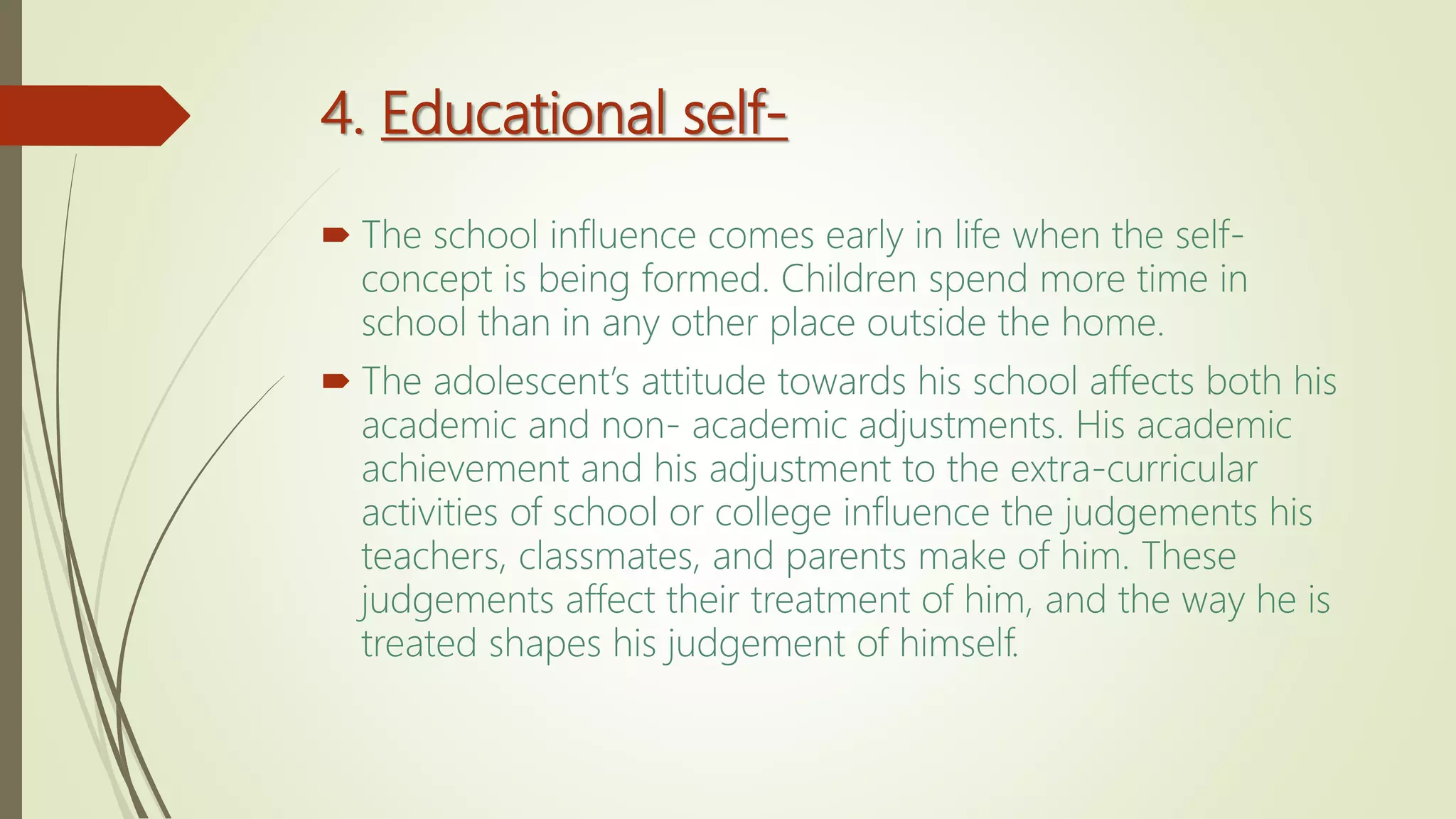 Dimensions of self concept | PPTX