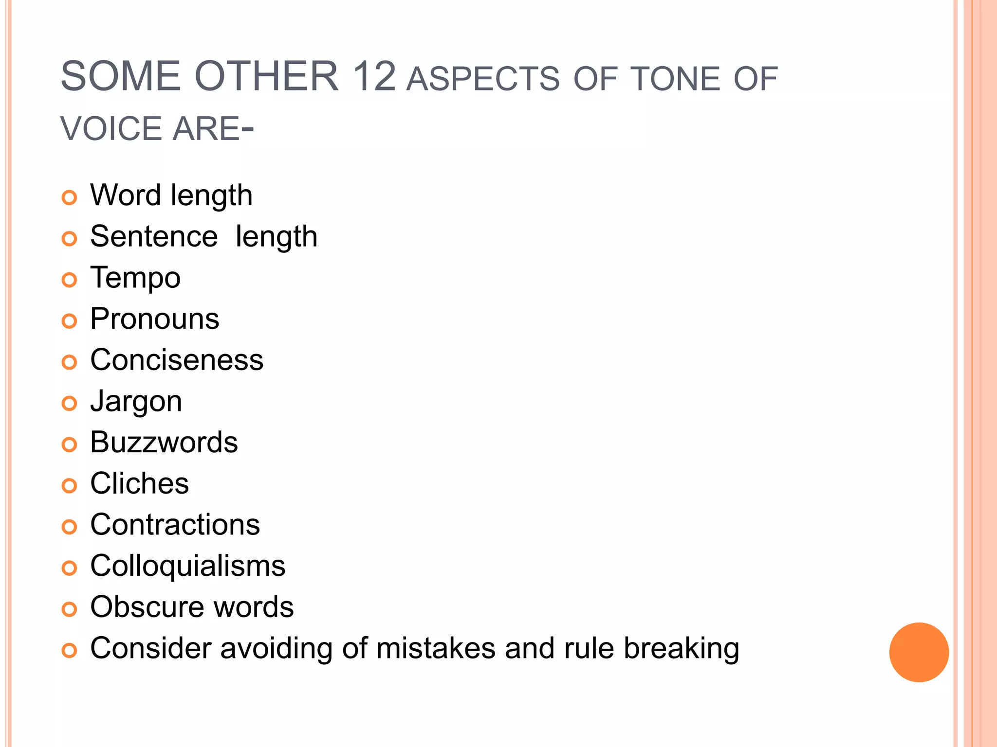 Dimensions of voice and paralinguistic features | PPTX