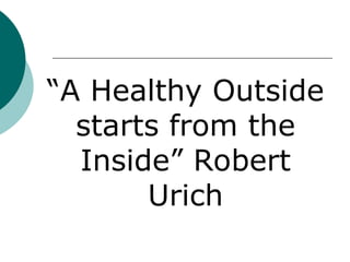 dimensions of wellness powerpoint presentation for health and wellness ...