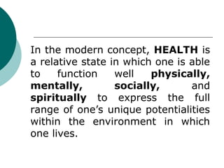 dimensions of wellness powerpoint presentation for health and wellness ...