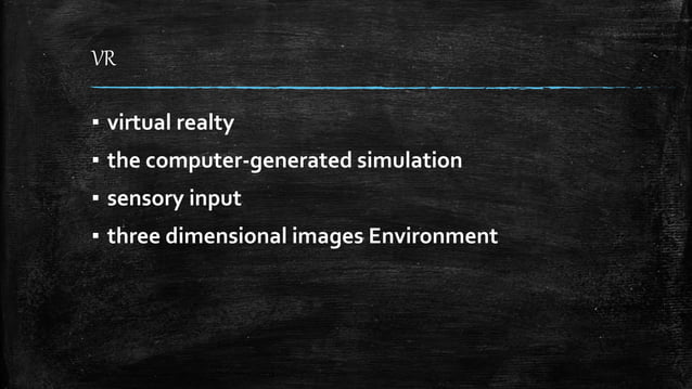 Dimensions & vr (2D 3d 4d) | PPTX
