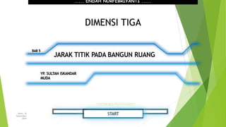Dimensi Tiga | PPT