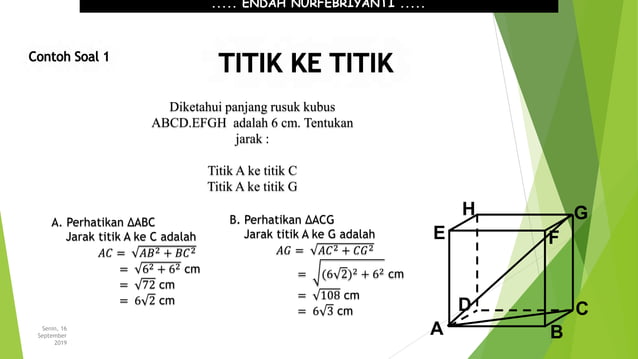 Dimensi Tiga | PPT