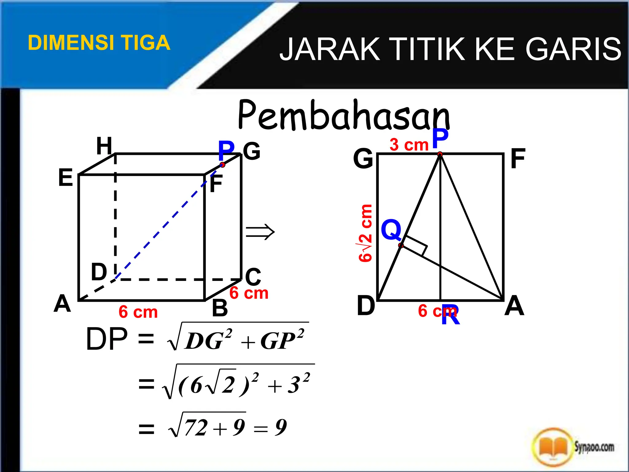 Dimensi Tiga Jarak-matematika kelas 12.ppt
