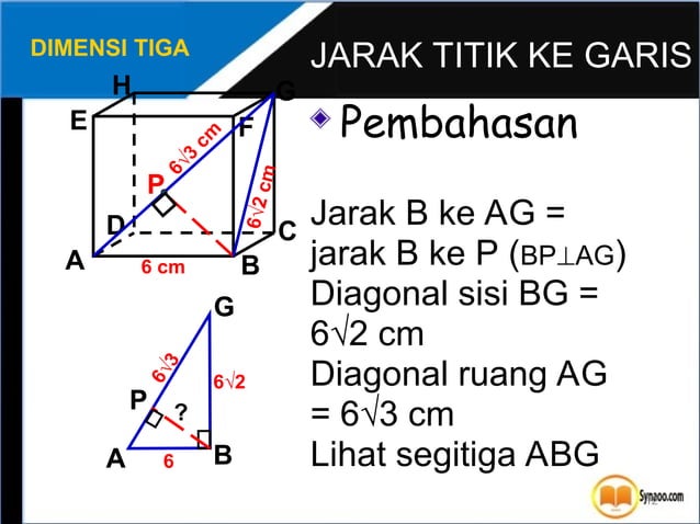 Dimensi Tiga Jarak-matematika kelas 12.ppt