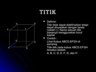 Dimensi tiga titik_garis_bidang | PPT