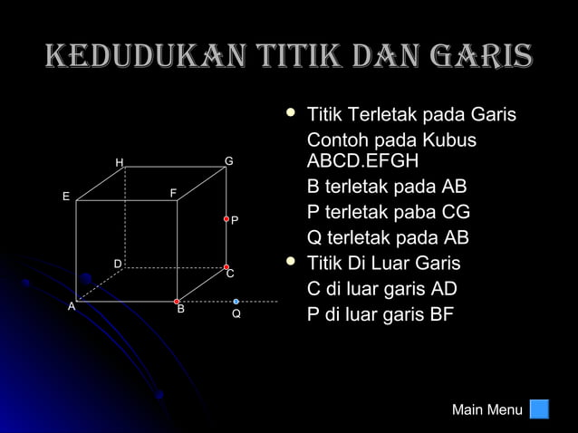 Dimensi tiga titik_garis_bidang | PPT