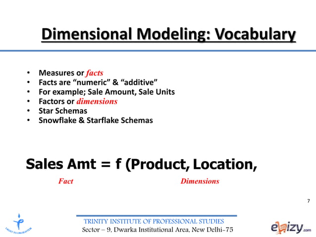 Dimensional Modelling Data Warehouse And Data Mining Ppt