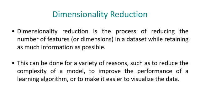 Dimentionality Reduction PCA Version 1.pdf | Free Download