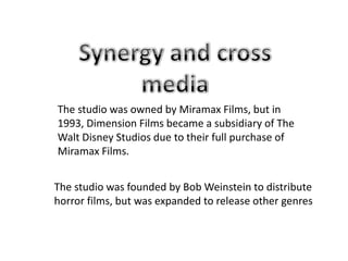 Dimention films | PPTX