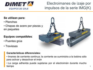 Dimet Electroimanes de izaje | PPTX
