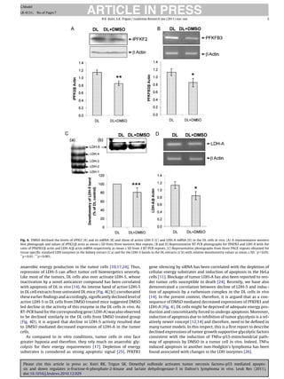 Dimethyl sulfoxide activates tumorn ecrosisfactor p53 mediated apoptosi ...