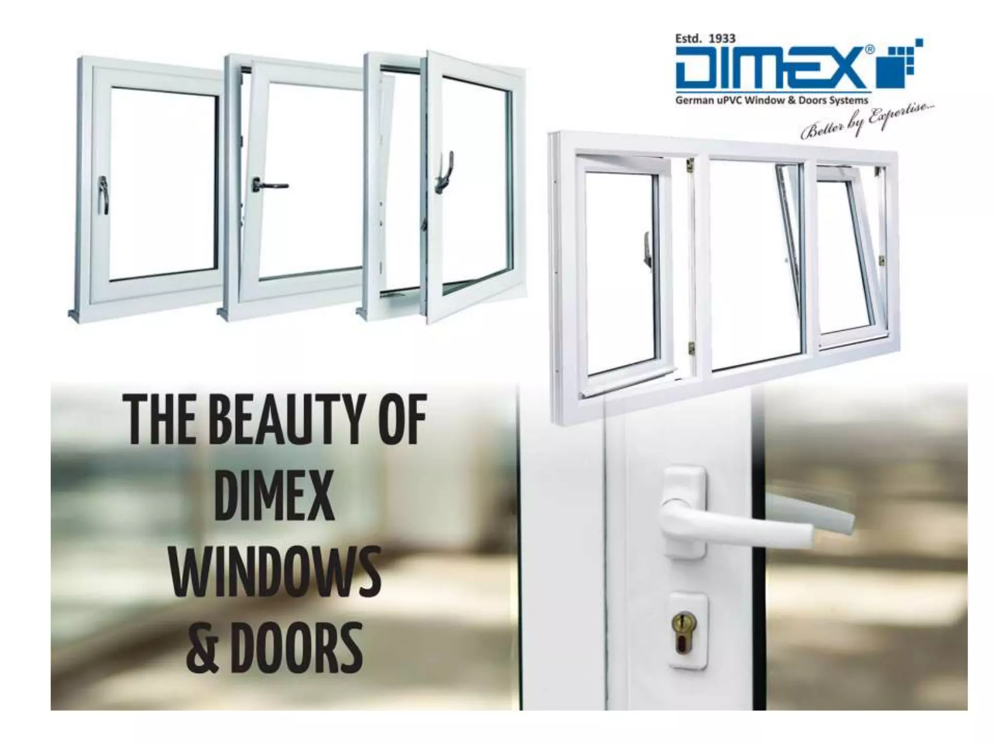 Dimex German uPVC Windows & Doors Systems | PPTX