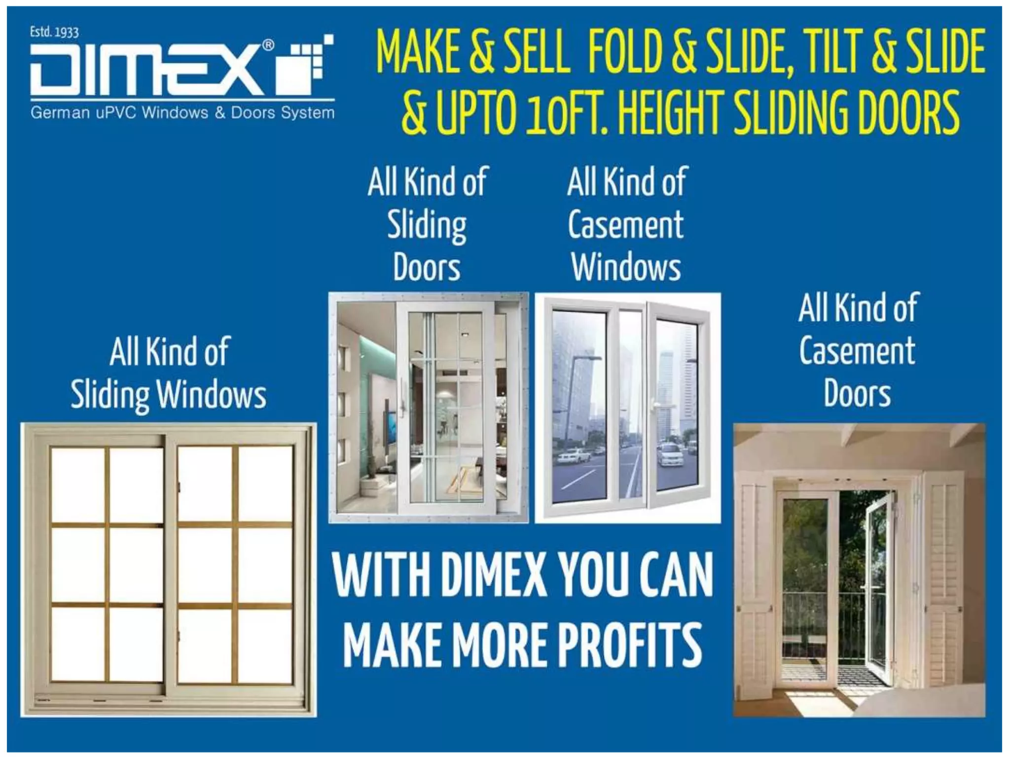 Dimex German uPVC Windows & Doors Systems | PPTX