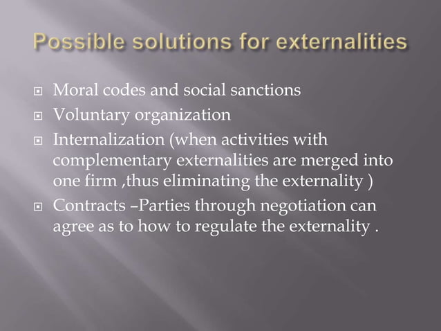 Externalities | PPT