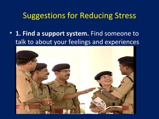 STRESS MANAGEMENT FOR POLICE STAFF | PPT