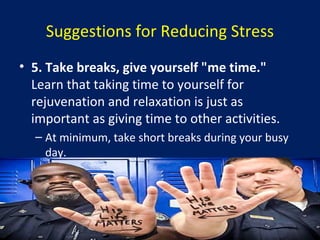 STRESS MANAGEMENT FOR POLICE STAFF | PPT