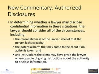 Diminished capacity and the client | PPTX