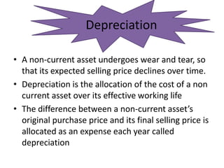 Reducing balance method for depreciation | PPTX