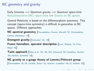 Marija Dimitrijević Ćirić "Matter Fields in SO(2,3)⋆ Model of Noncommutative Gravity" | PPT
