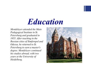 Dimitri Mendeleev | PPTX
