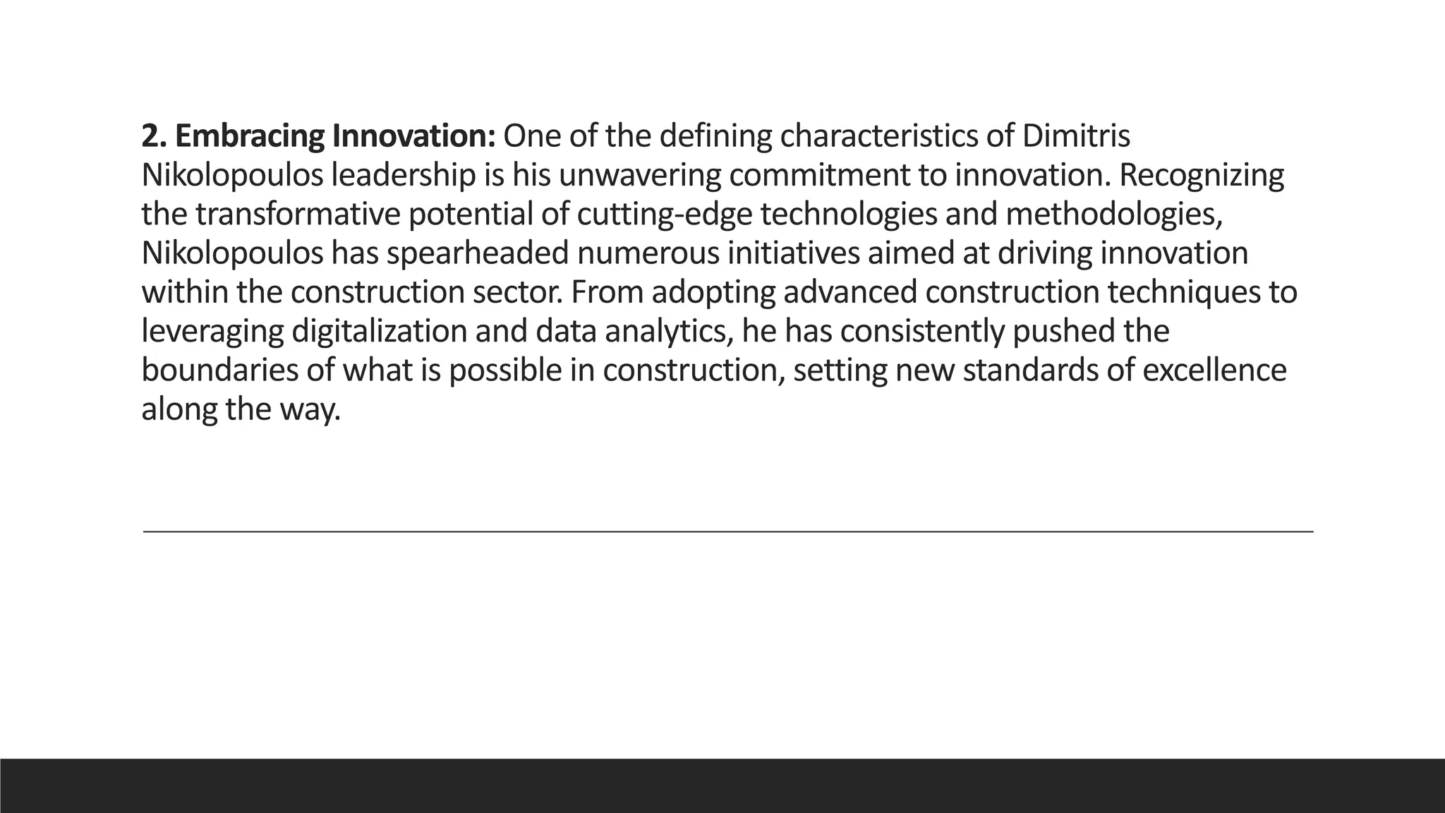 Stages of Transformation: Dimitris Nikolopoulos Odyssey from Greece to ...