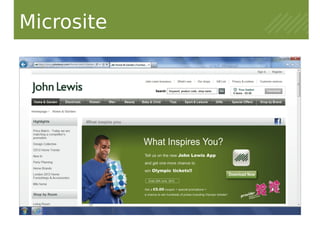 John Lewis Direct Marketing proposal | PDF