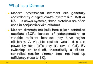 Dimmer Unit Maintenance - L1 Rev.0 (25May2011) (1).ppt