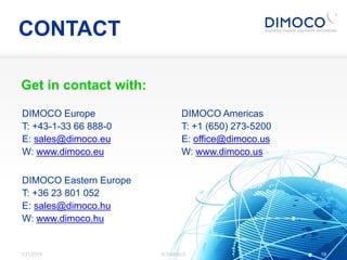 Your Opportunity with DIMOCO Mobile Payments | PDF