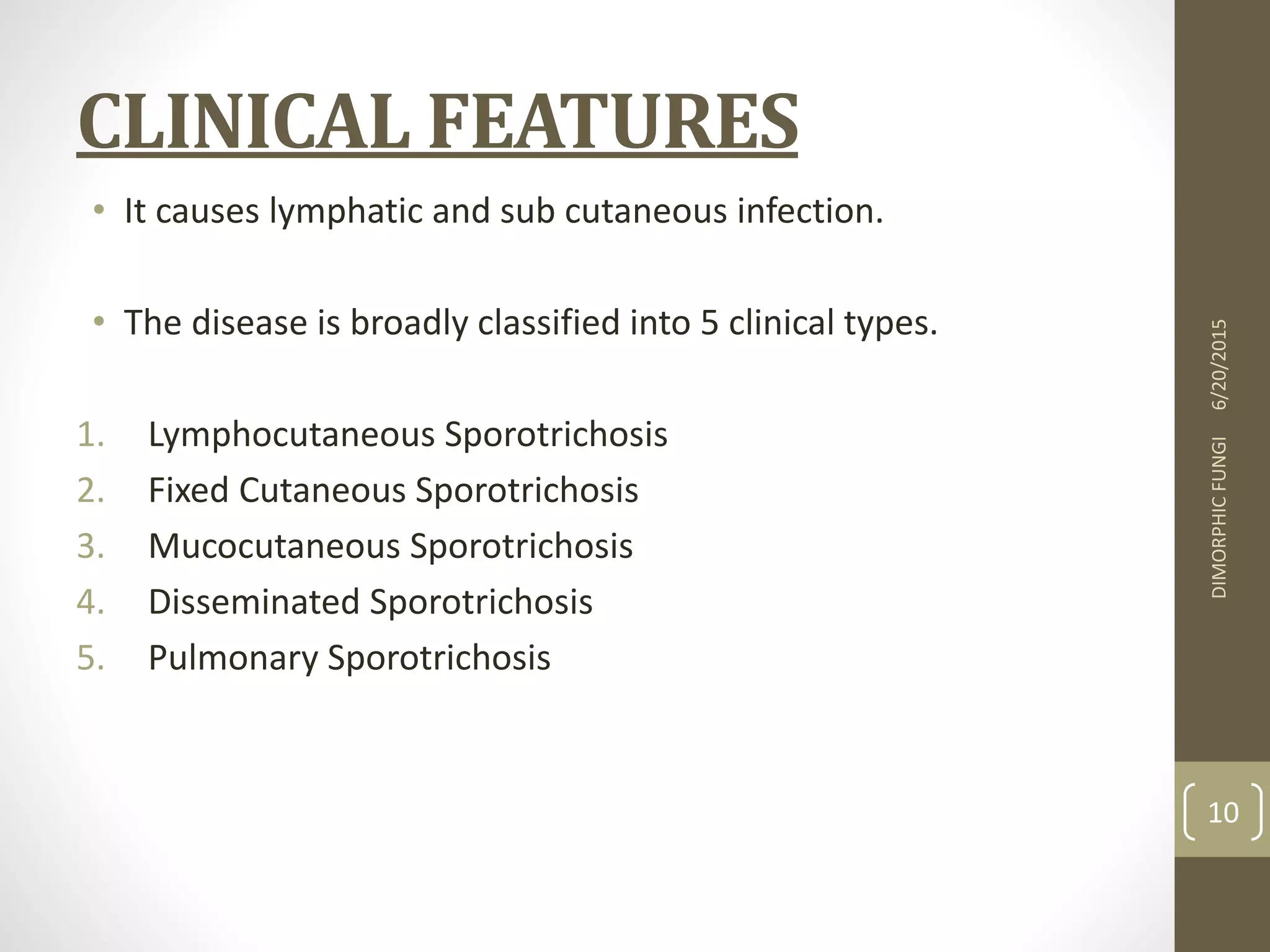 Dimorphic fungi | PPTX