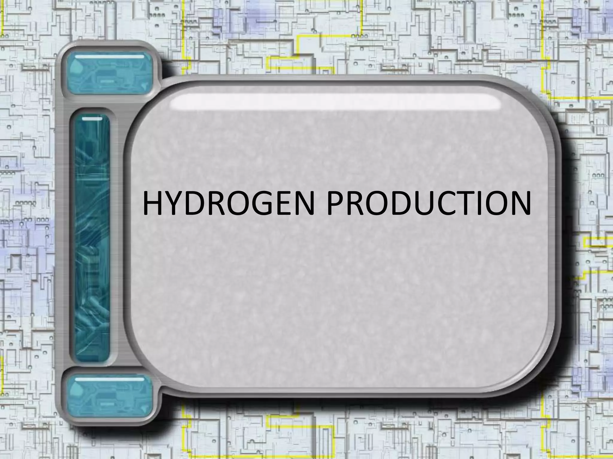 Hydrogen production in refinery | PPTX