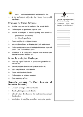 Fundamentals of refining | PDF