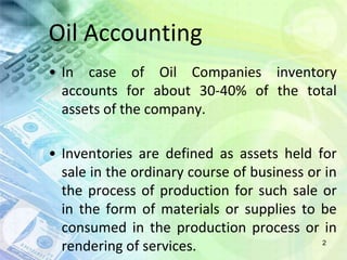 Oil Accounting | PPTX