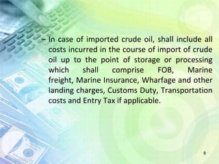 Oil Accounting | PPTX