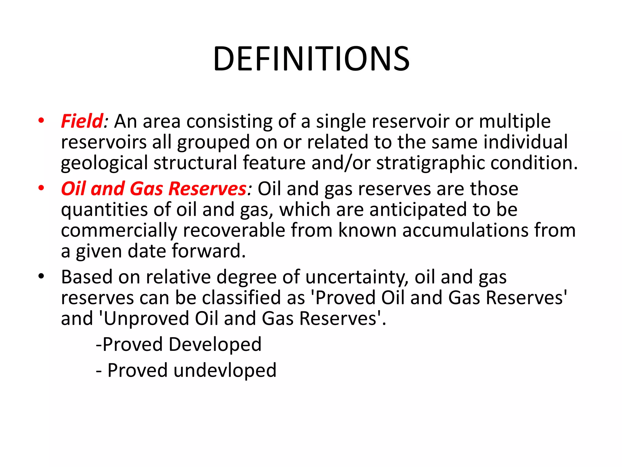 Oil and gas accounting | PPTX