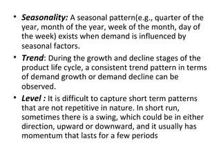 Demand Forecasting | PPT