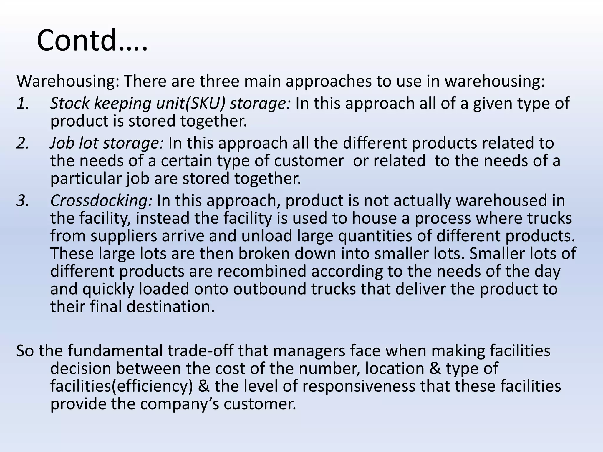 Supply chain drivers | PPTX