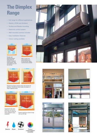 Dimplex Air Curtain, Air Heaters, Radiant Heaters & Fan Heaters ...