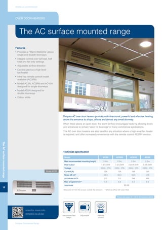 Dimplex Commercial Heating - Brochure | PDF