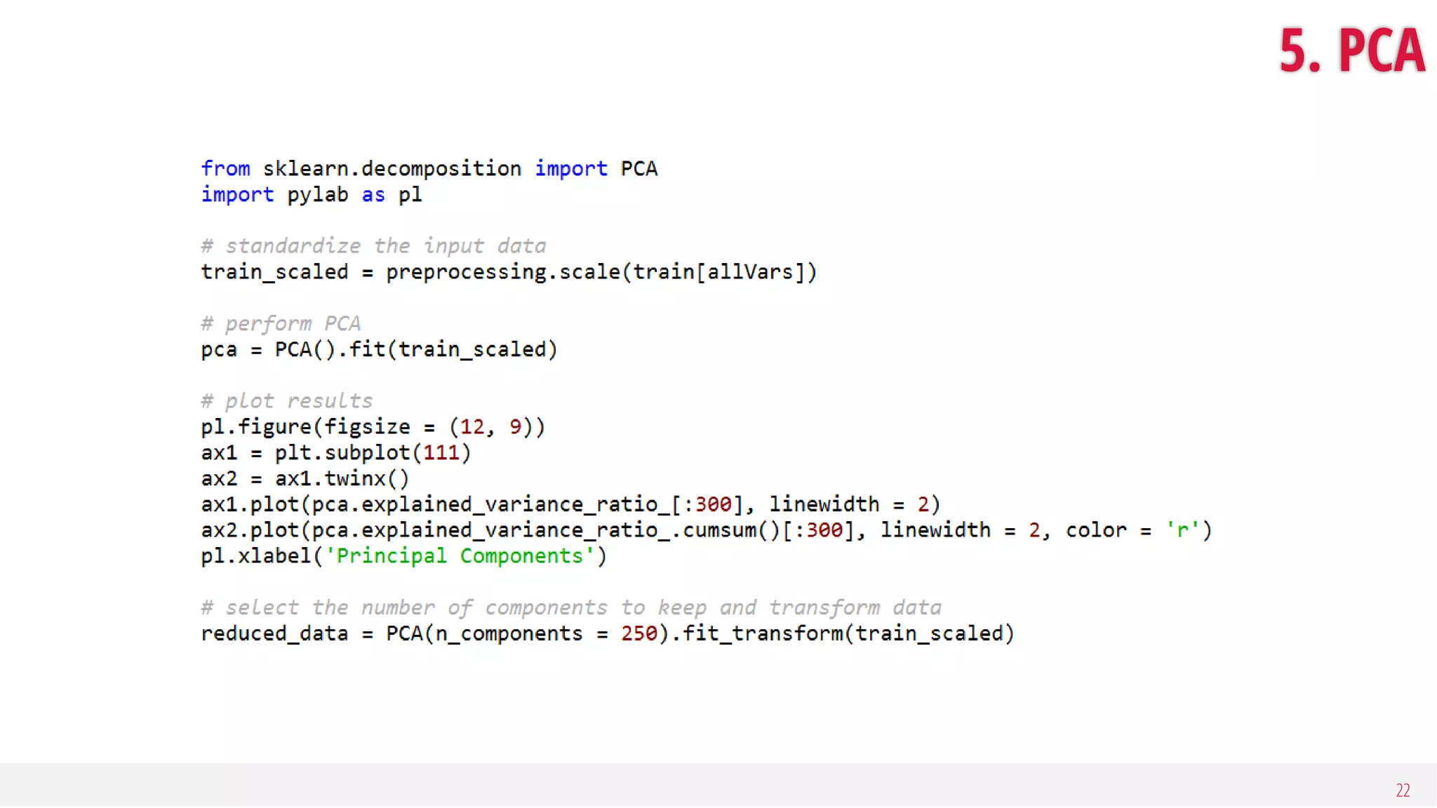 Feature Reduction Techniques | PDF