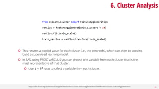 Feature Reduction Techniques | PDF