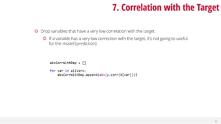 Feature Reduction Techniques | PDF